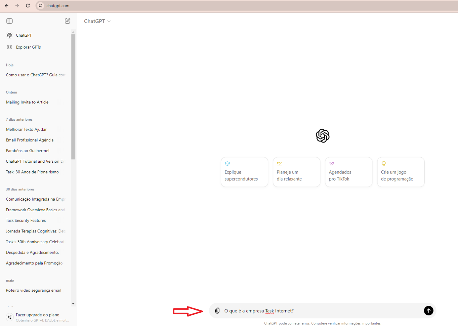 Como usar o ChatGPT? Guia completo da ferramenta de IA – Blog da Task